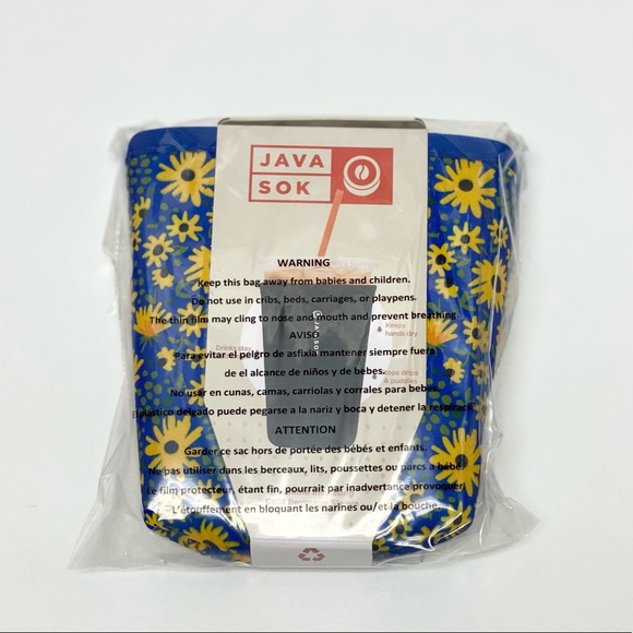 java sok | Kitchen | Yellow Daisies Java Sok Iced Coffee S | Poshmark